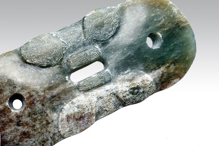 A rare jade Huang pendant. Neolithic period (C. 7000 - 1600 B.C ...