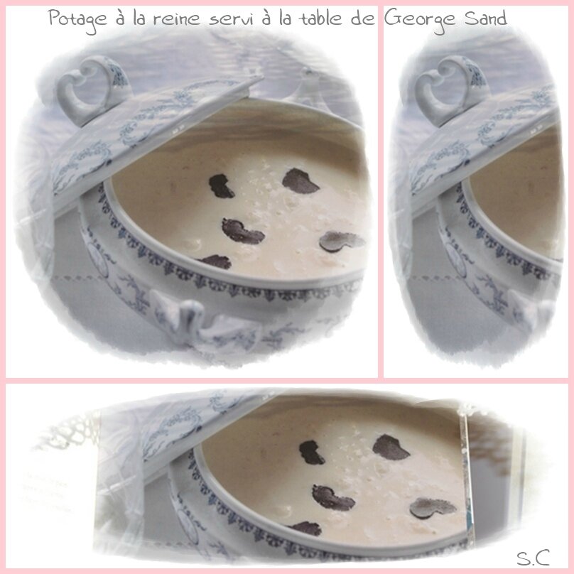 Le potage à la Reine servi à la table de George Sand - Chambre d'hôtes ...