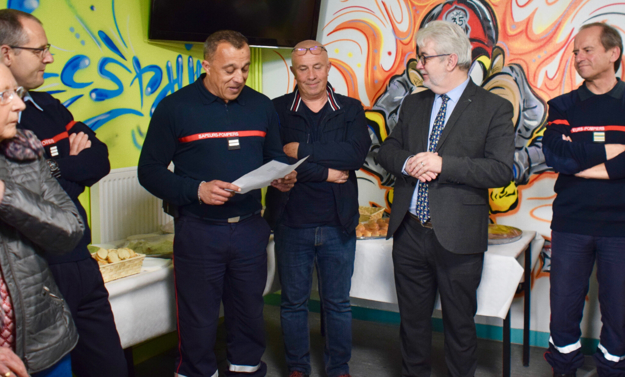 MÊME EN RETRAITE, STÉPHANE MORAND DEMEURE FIDÈLE AU CENTRE DE SECOURS D ...