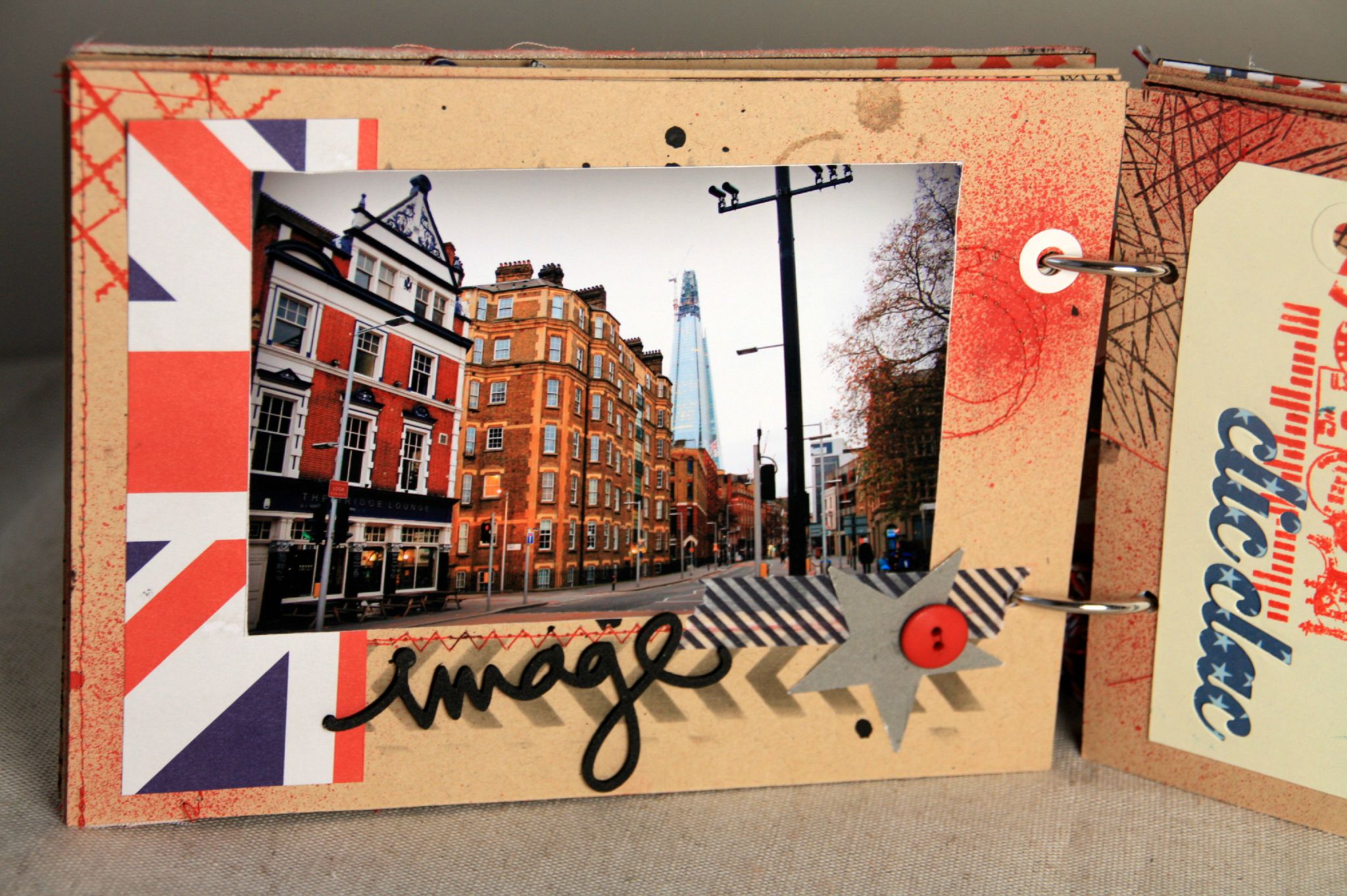 London Rock : page et mini album Londres - LoloCreaScrap - Toga ...