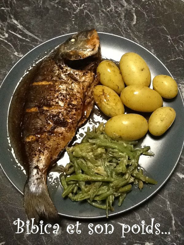 Dorade grillée à la crème balsamique orange et épices - Bibica's cooking
