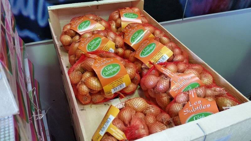 L'oignon grelot - Points de cerise violette