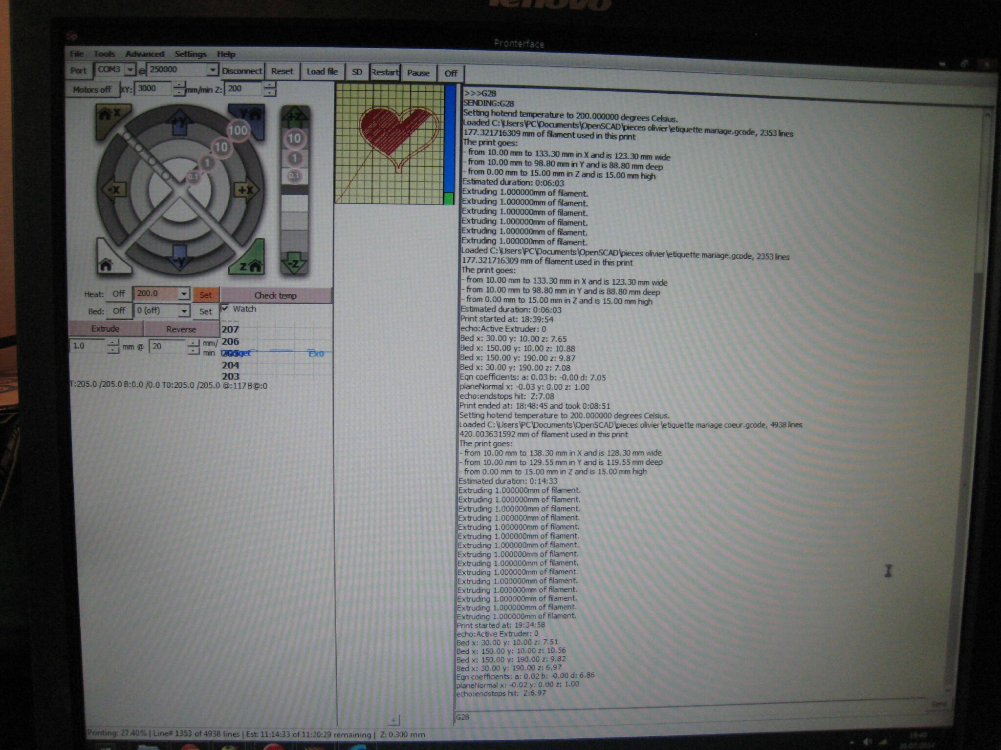 Imprimante 3D Smartrap modifiée par Charles - créations et bricolages d'Oli