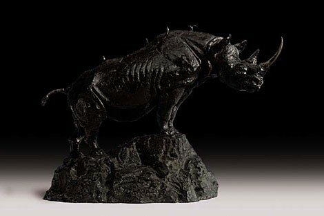 James Lippett Clark (American, 1883-1957) Rhinoceros, 1912 - Alain.R.Truong