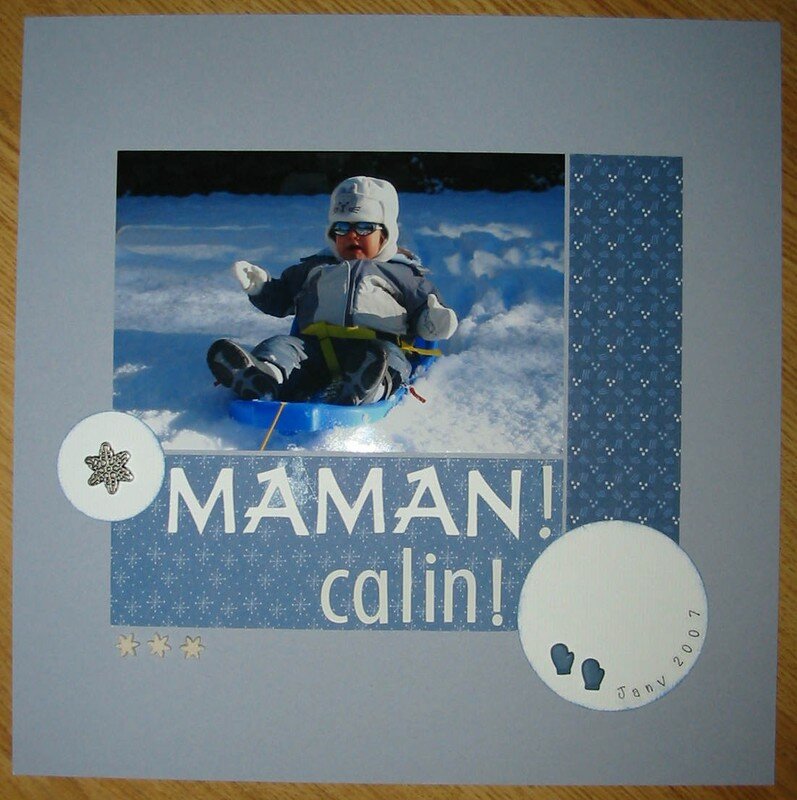 Challenge Monde du scrap - LiliScrap