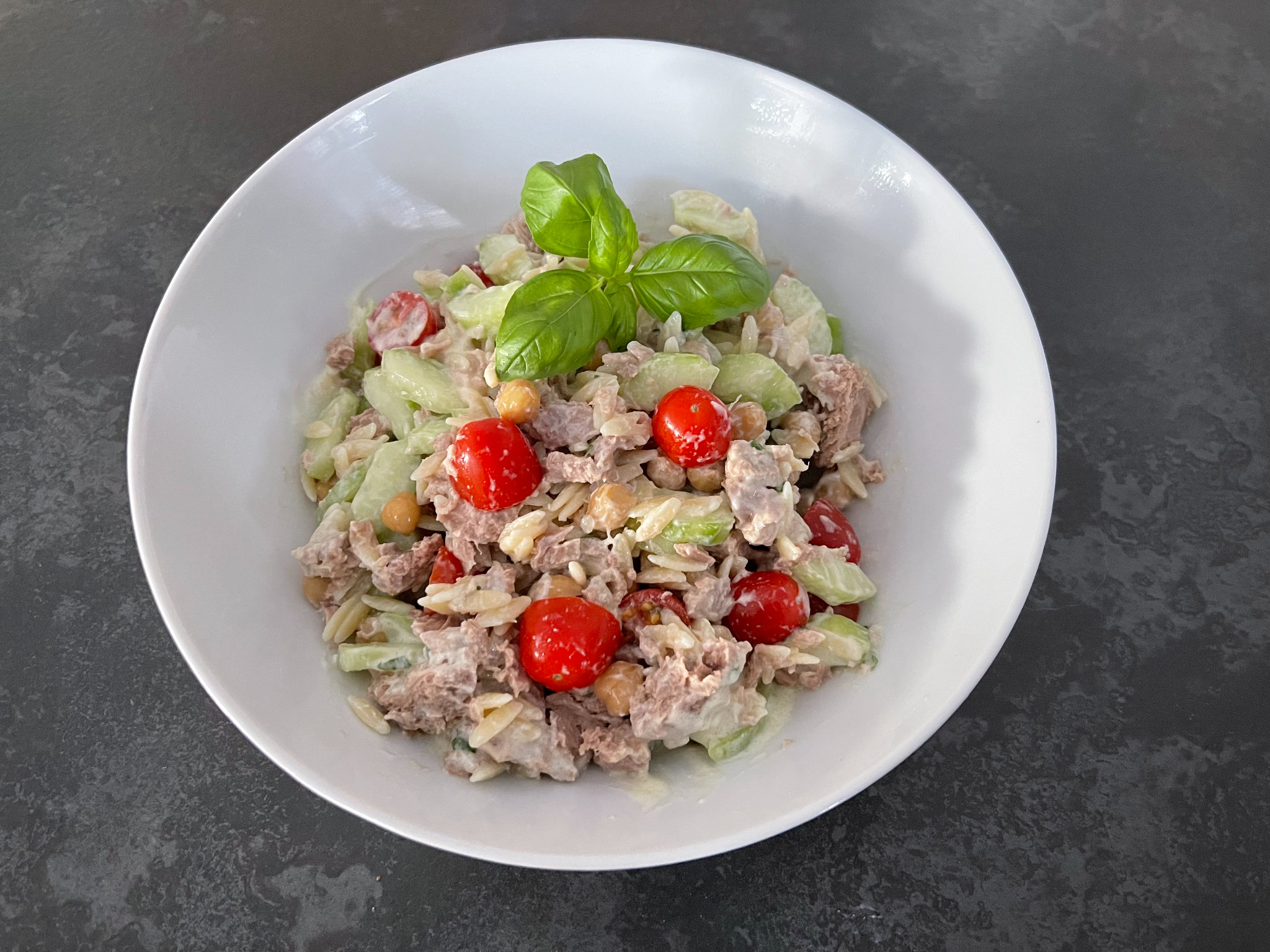 Salade de risetti au thon - Les experiences culinaires de Soph