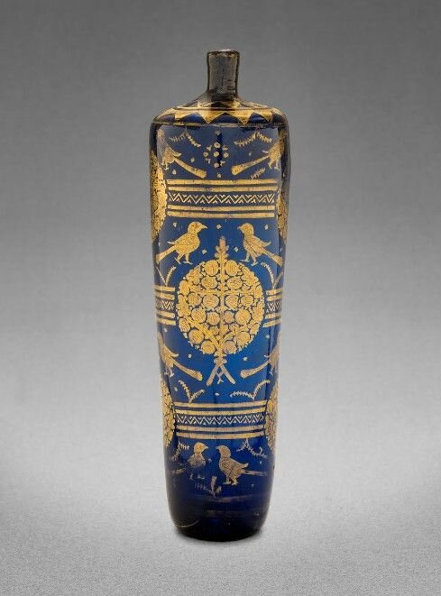 Gilded Flask, Syria, 12th century - Alain.R.Truong