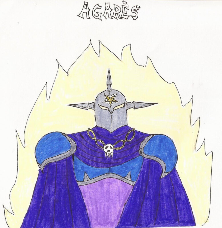 AGARES - légendes et dieux