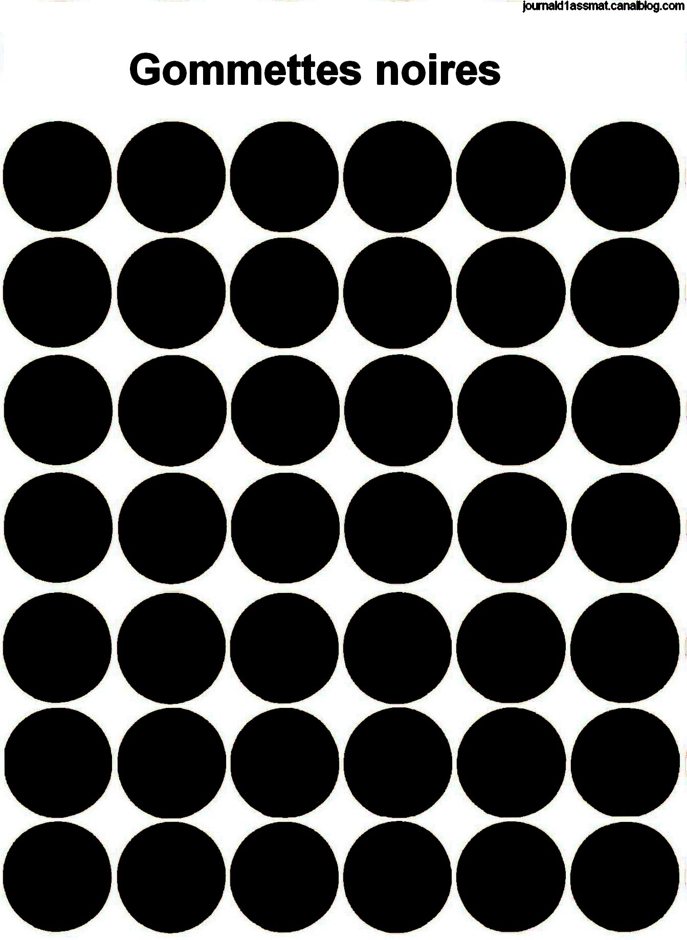 Les gommettes - Le quotidien d'une assistante maternelle