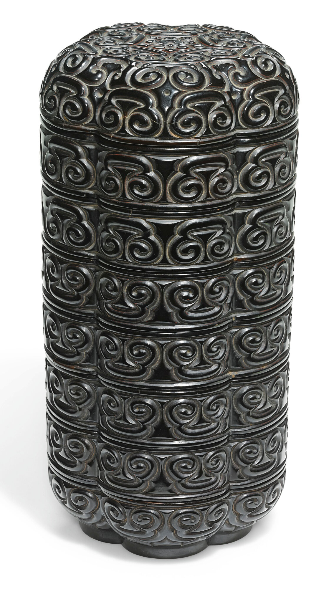 A 'tixi' lacquer seven-tiered box and cover, Ming dynasty, 15th-16th ...