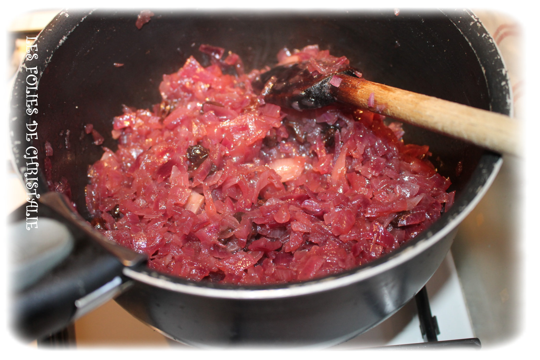 Confit d'oignons rouges - Les folies de Christalie : ou quand la ...