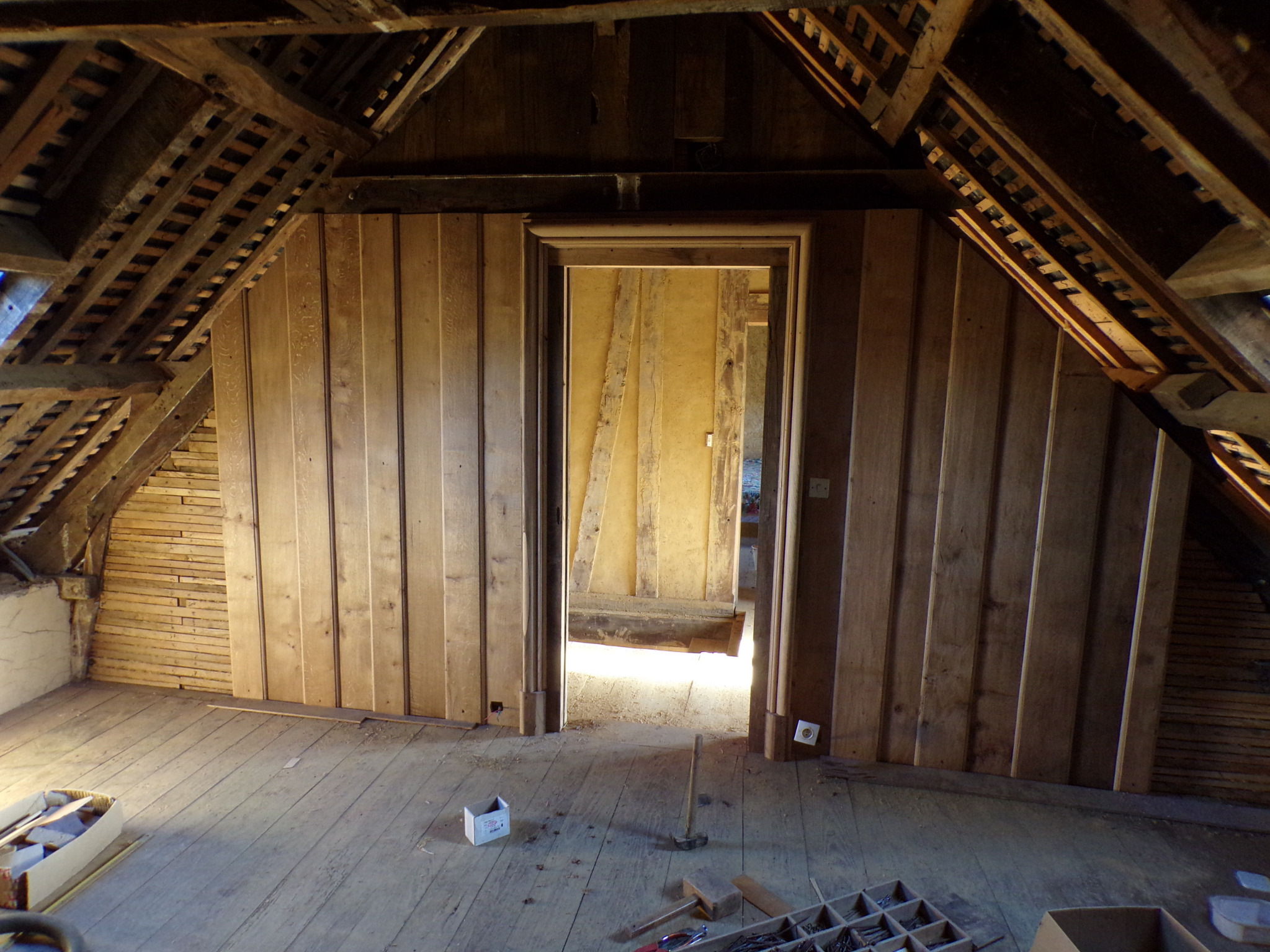 Des planches simples autour de la porte. (suite) - TREVENALEUC, un ...