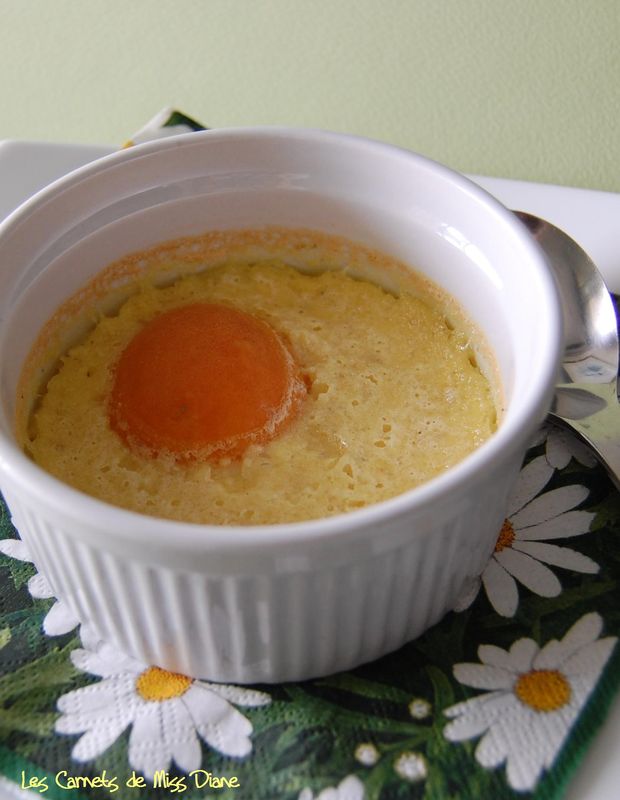 Gratin d'abricots, sans gluten ni lactose - Les carnets de Miss Diane