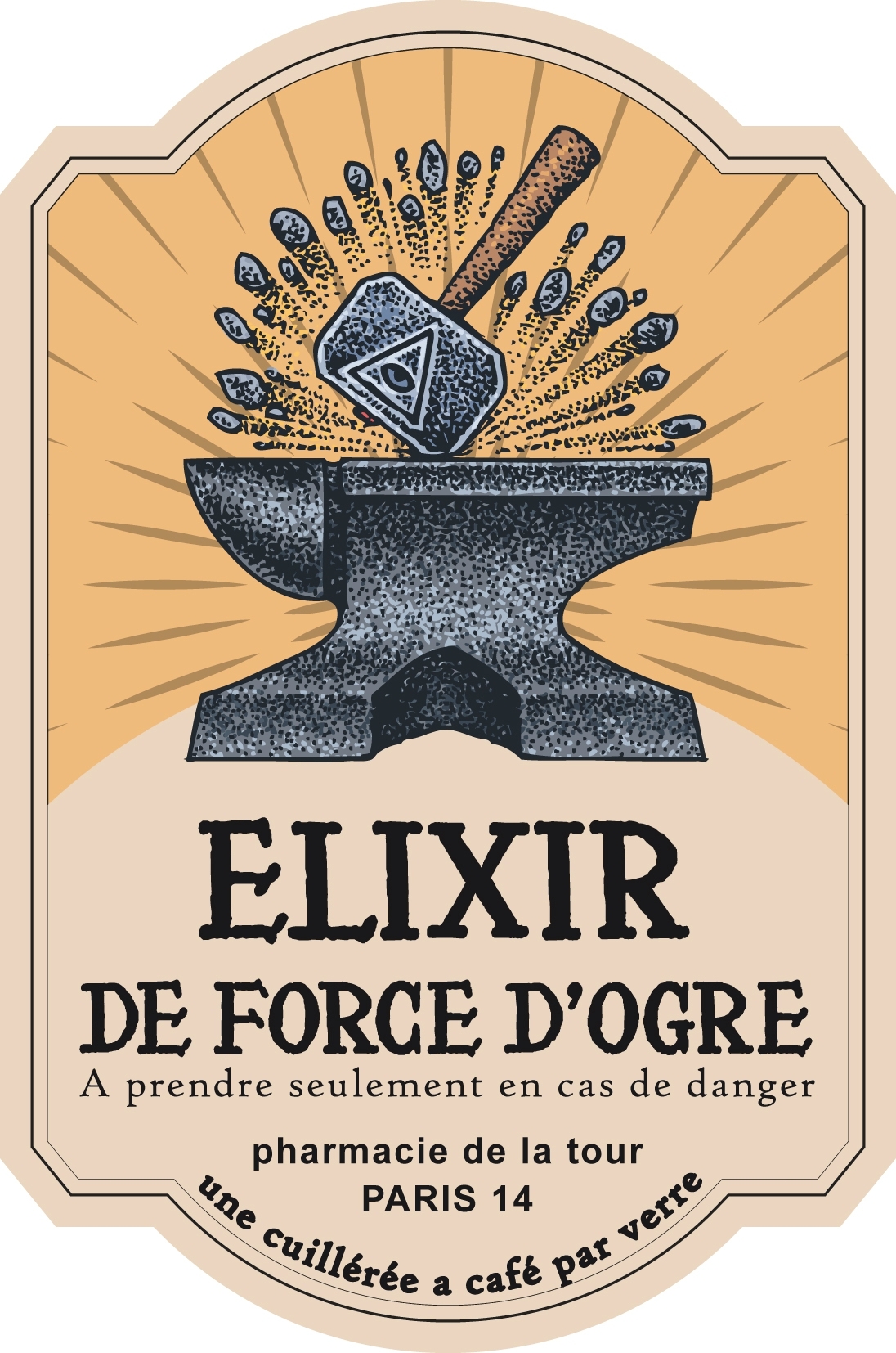 HALLOWEEN APOTHECARY PRINTABLES BOTTLE LABELS - ZOMBIE LABELS