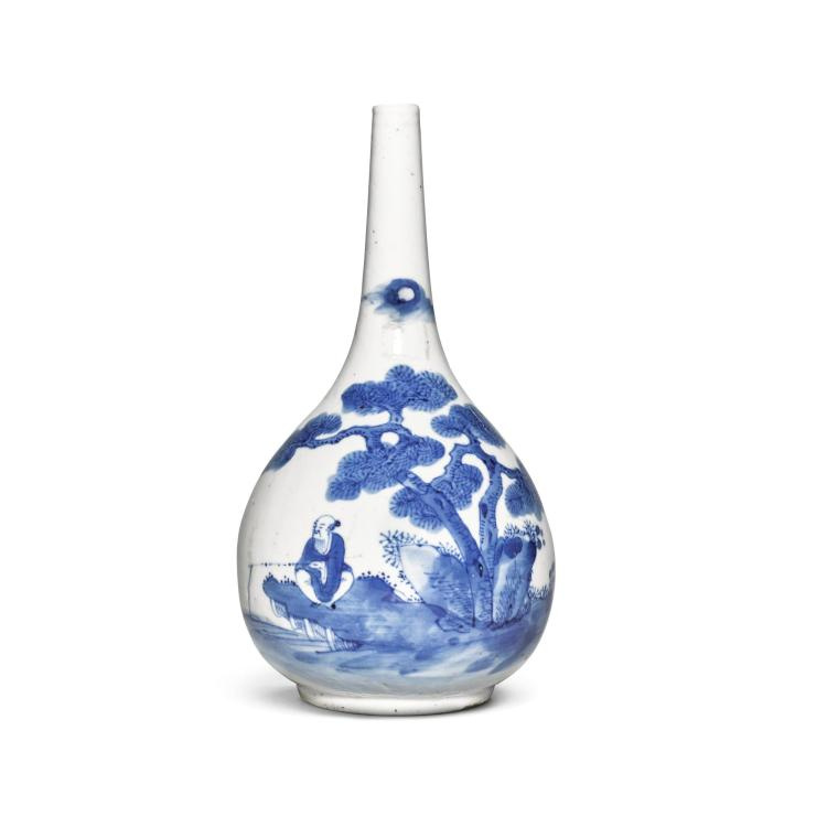 A Transitional polychrome vase, circa 1640-60 - Alain.R.Truong