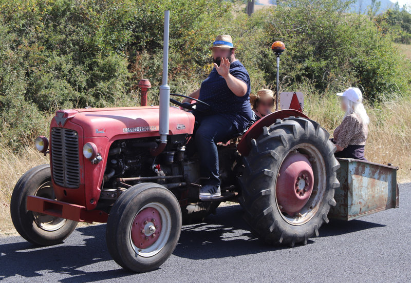 Massey Ferguson MF-42 ou MF-42.8 - Canals en Aveyron (Agriculture)