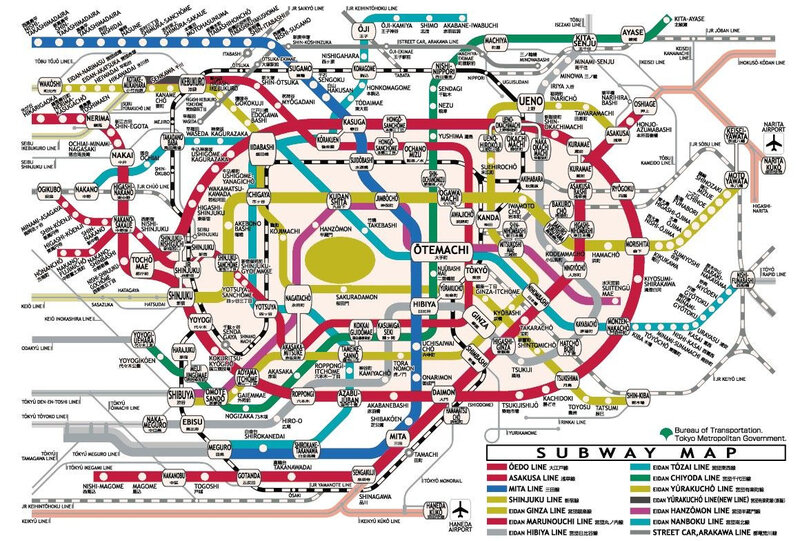 La Yamanote Sen - ligne de chemin de fer circulaire de Tôkyô - Mon amour pour le Japon et Tôkyô