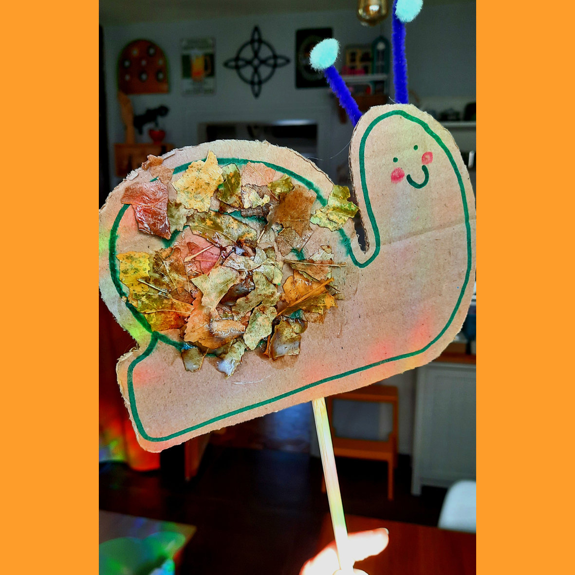 Craft - escargot 🐌 - L'atelier pomme d'happy