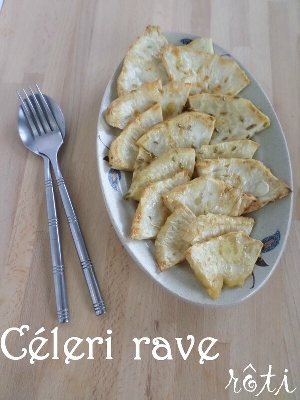 Céleri Rave Rôti - La Cuisine de Quat'Sous