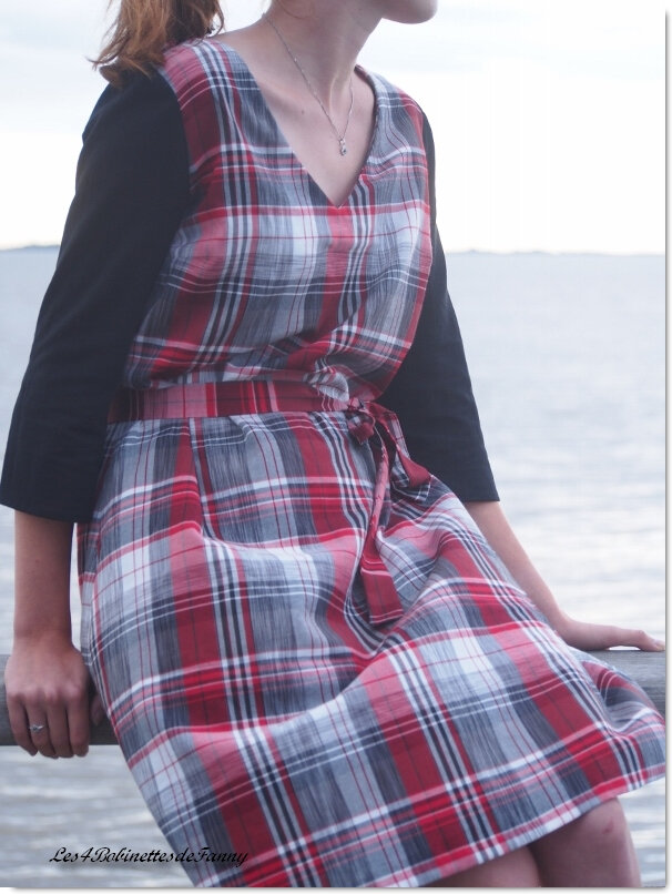 Une robe automnale - Les 4 Bobinettes de Fanny