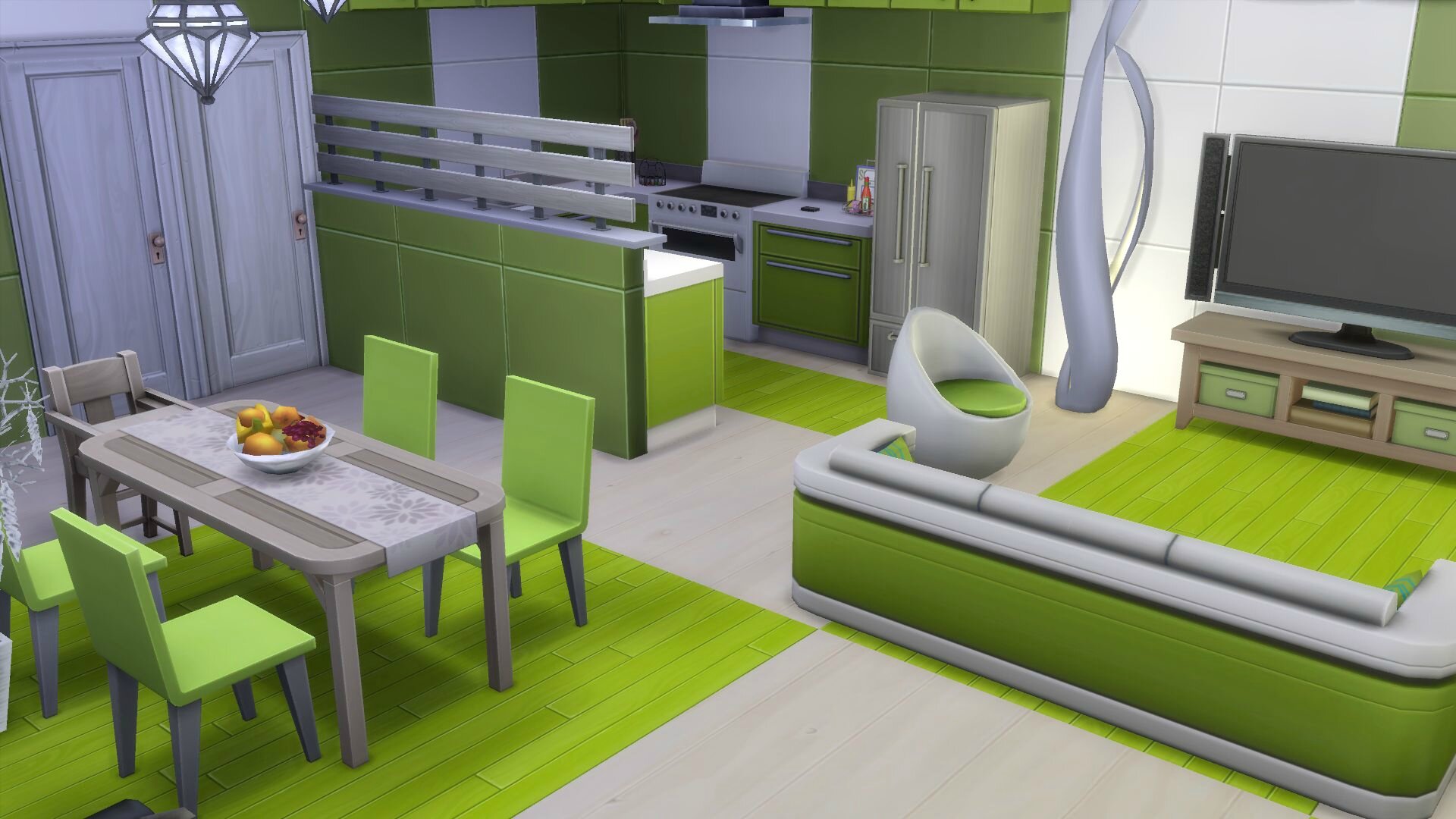 Défi n°5: La rénovation des Lambert - Studio Sims