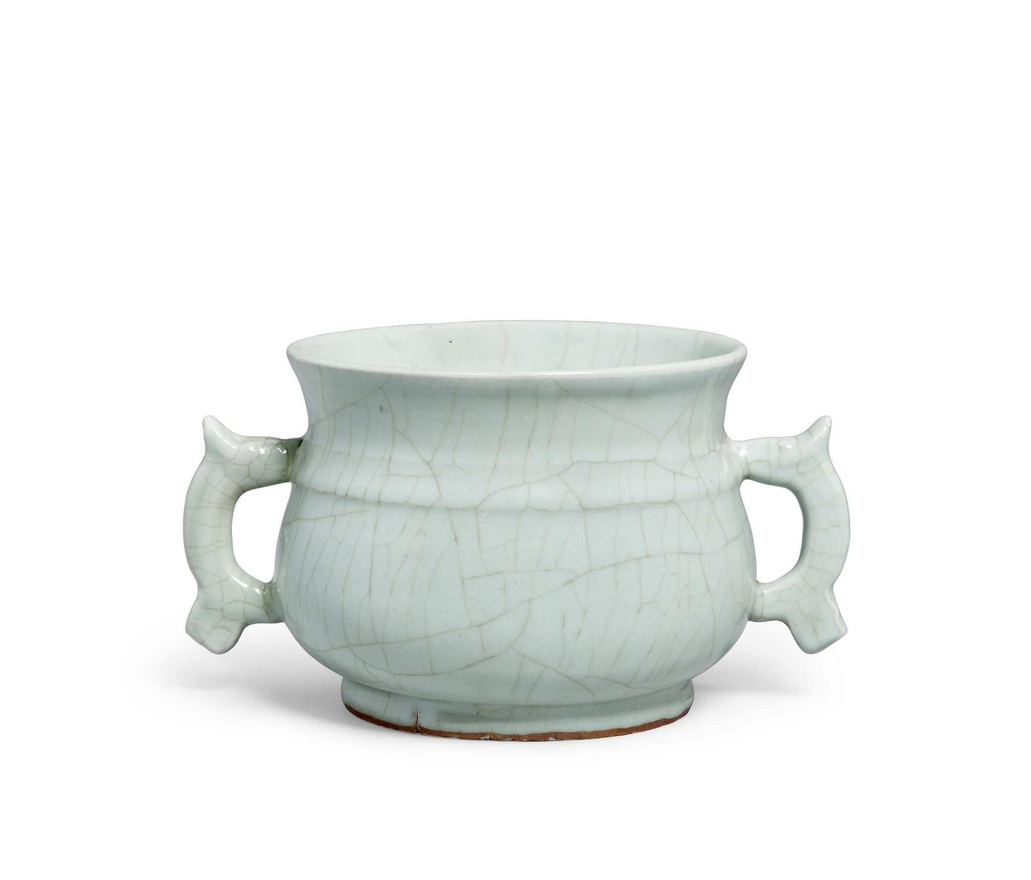 A Longquan Guan-type two-handled bombe censer, Song-Yuan dynasties (960 ...