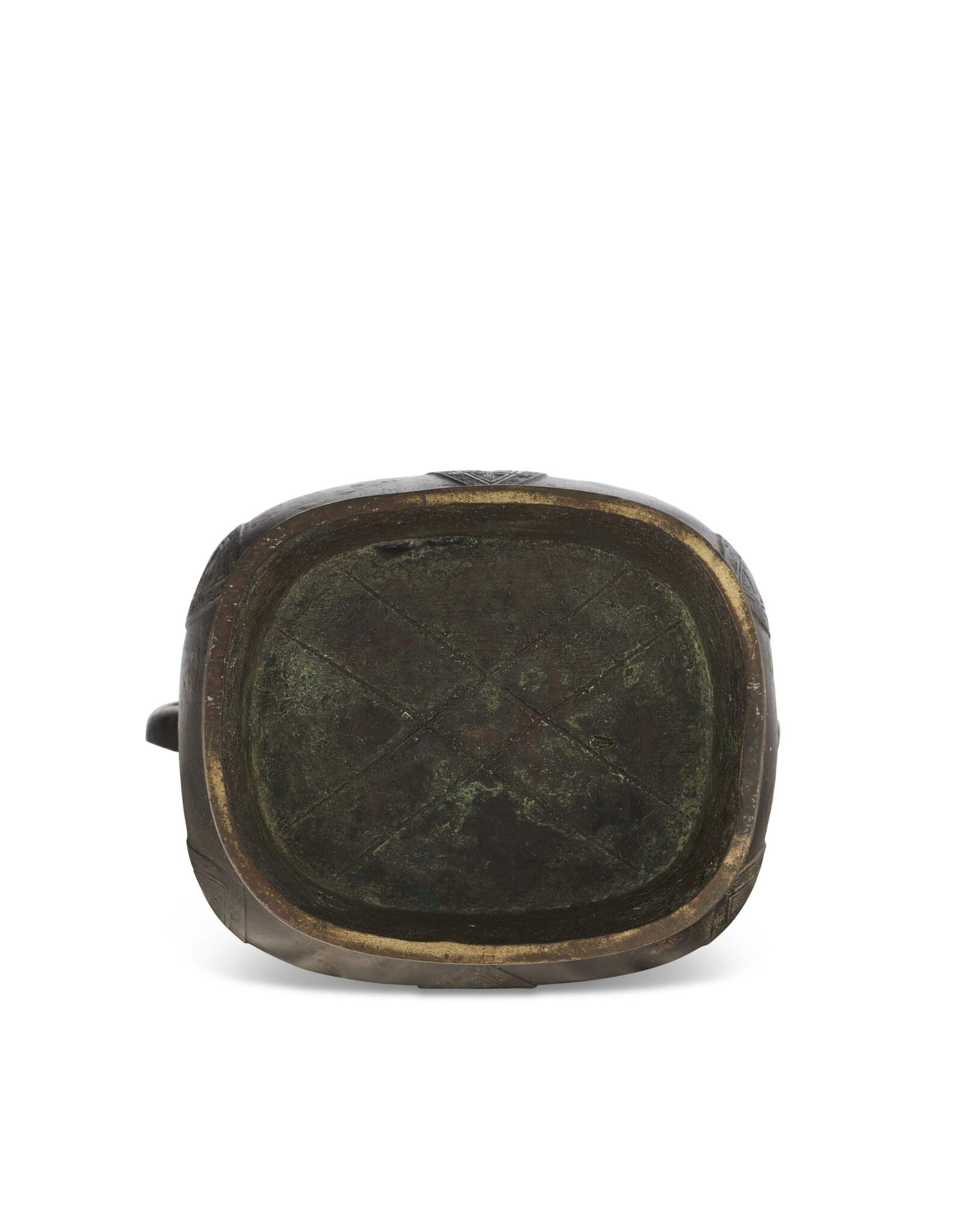 An archaistic bronze vase, hu, Ming dynasty (1368-1644) - Alain.R.Truong