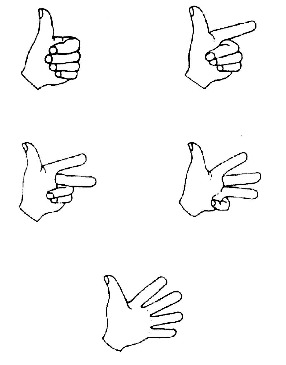 Les nombres de 1 à 10 sur les doigts de la main - Cahier d'école (CP-CE1)