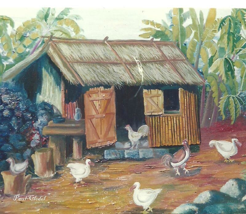 L'histoire de la case en paille (vers 1665 à 1950) par Paul Clodel ...