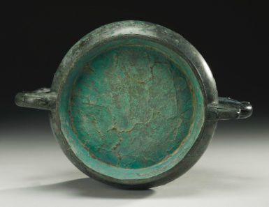 An Archaic Bronze Ritual Food Vessel (gui), Early Western Zhou Dynasty, 10th Century BC - Alain ...