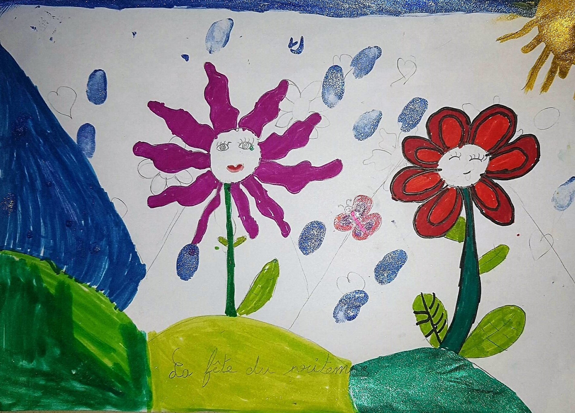 comment dessiner le printemps - Domi Dessins et Peintures