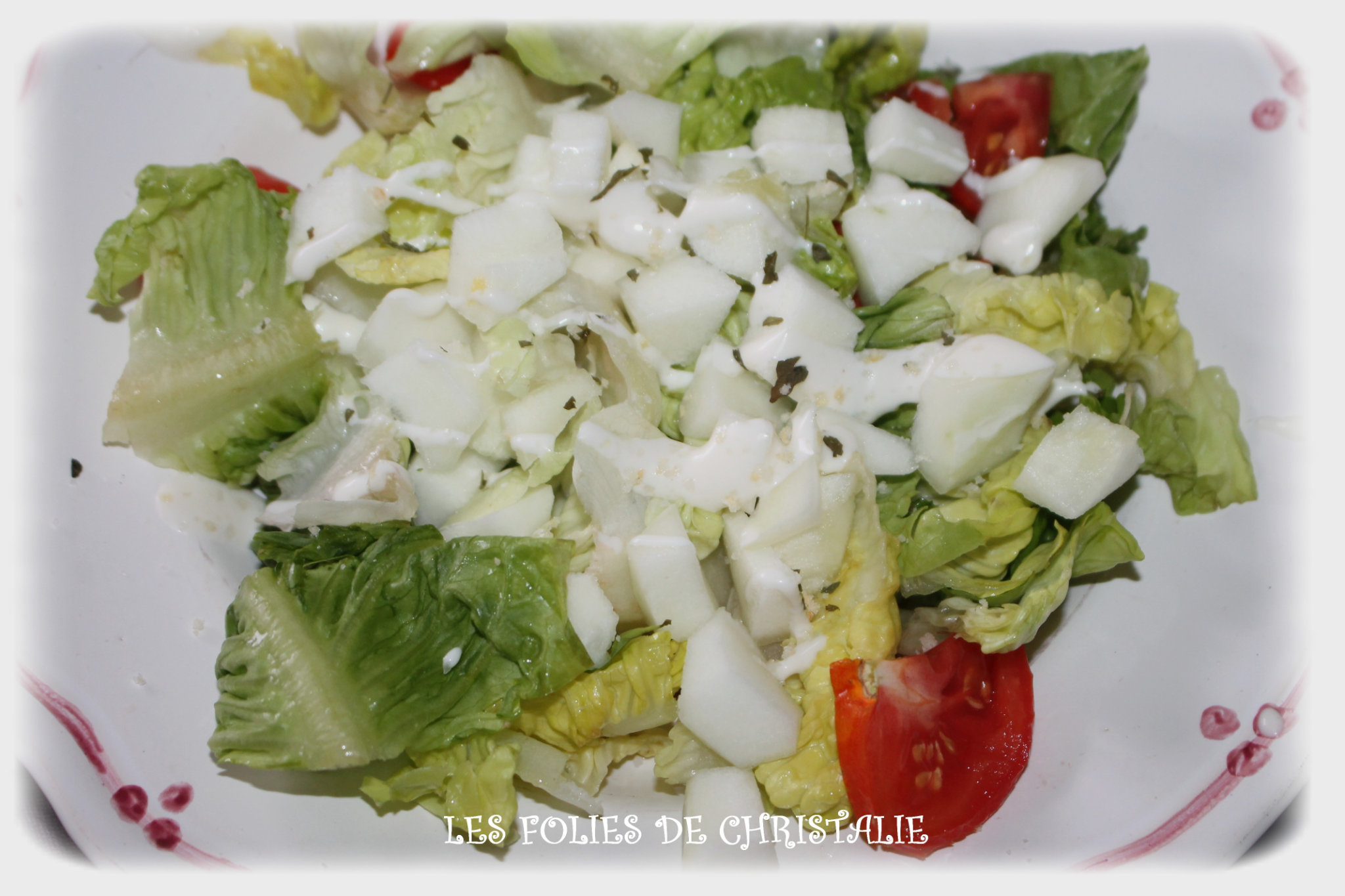 Salade fraîcheur au pâtisson - Les folies de Christalie : ou quand la ...