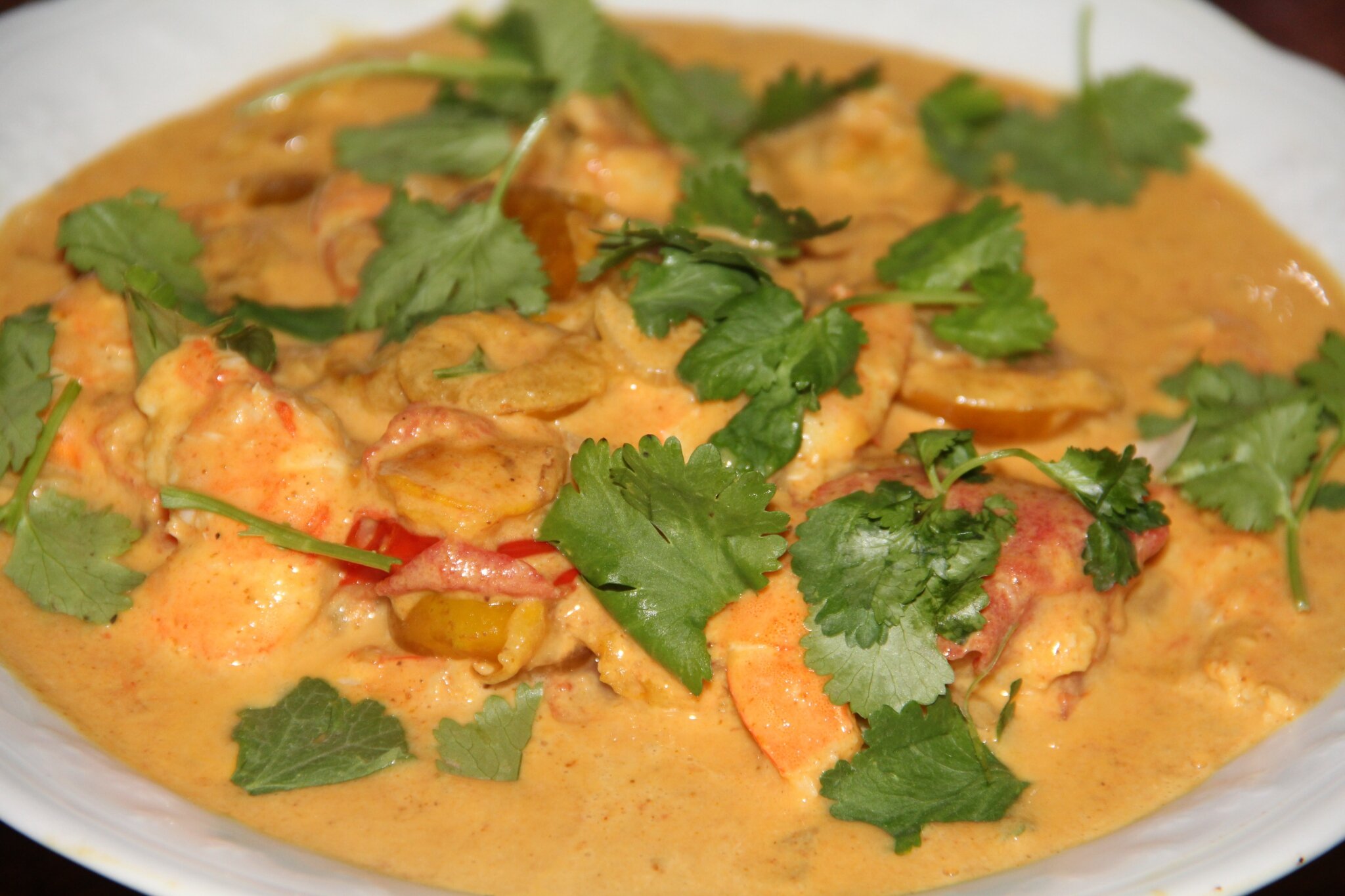 Curry De Crevettes Aux Mirabelles De Lorraine Du Jardin Et Du