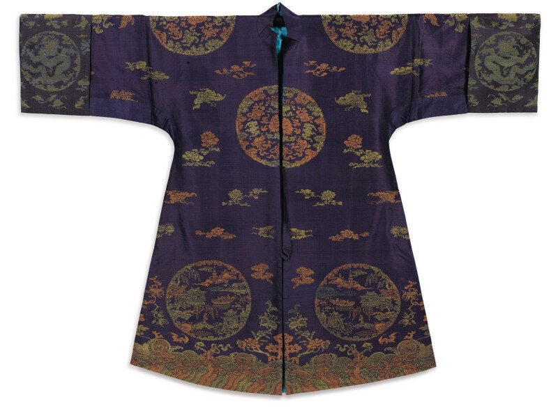 Three silk summer robes, late Qing Dynasty - Alain.R.Truong