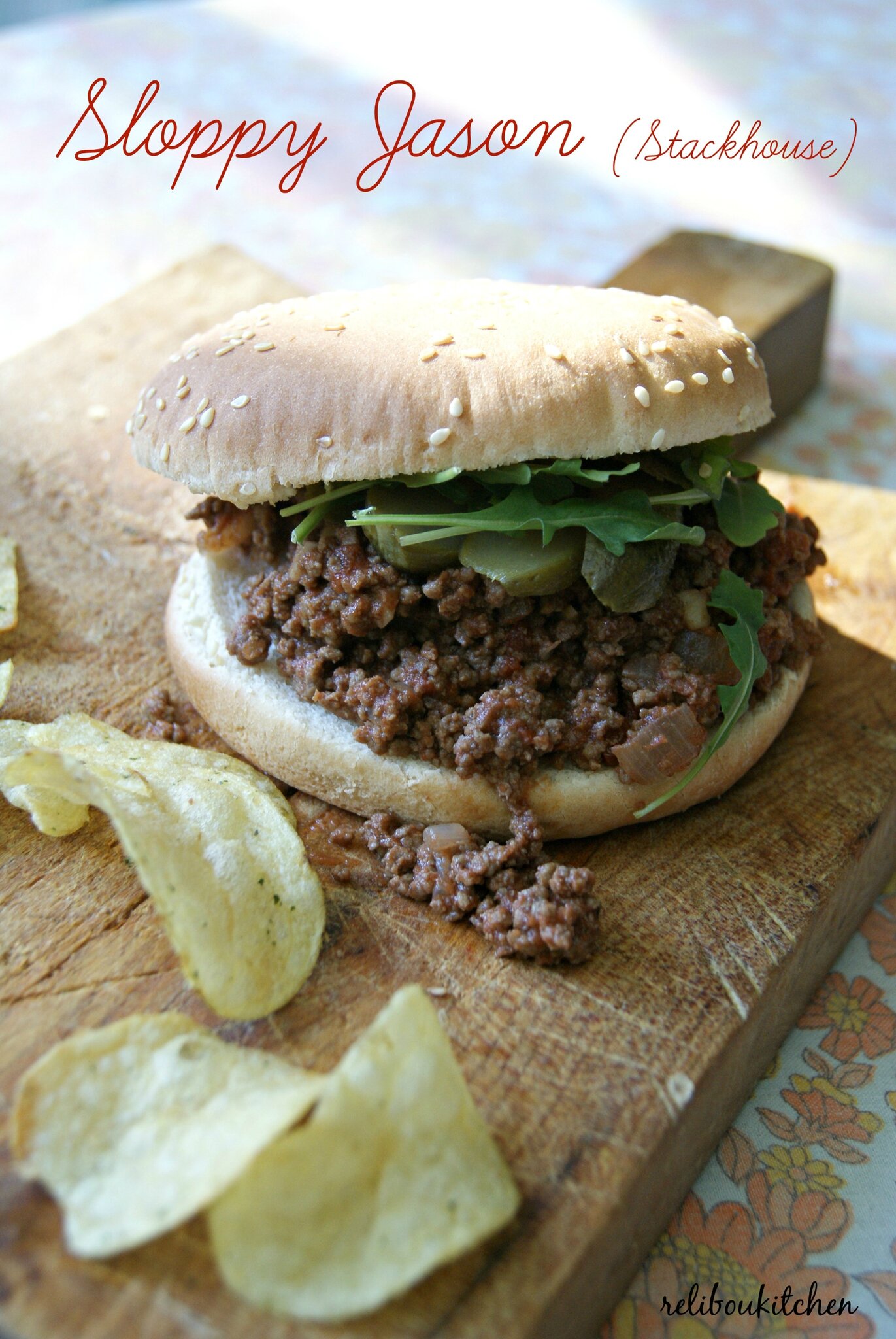 Sloppy Jason, en direct de Bon Temps [True Blood cookbook] - RelibouKitchen