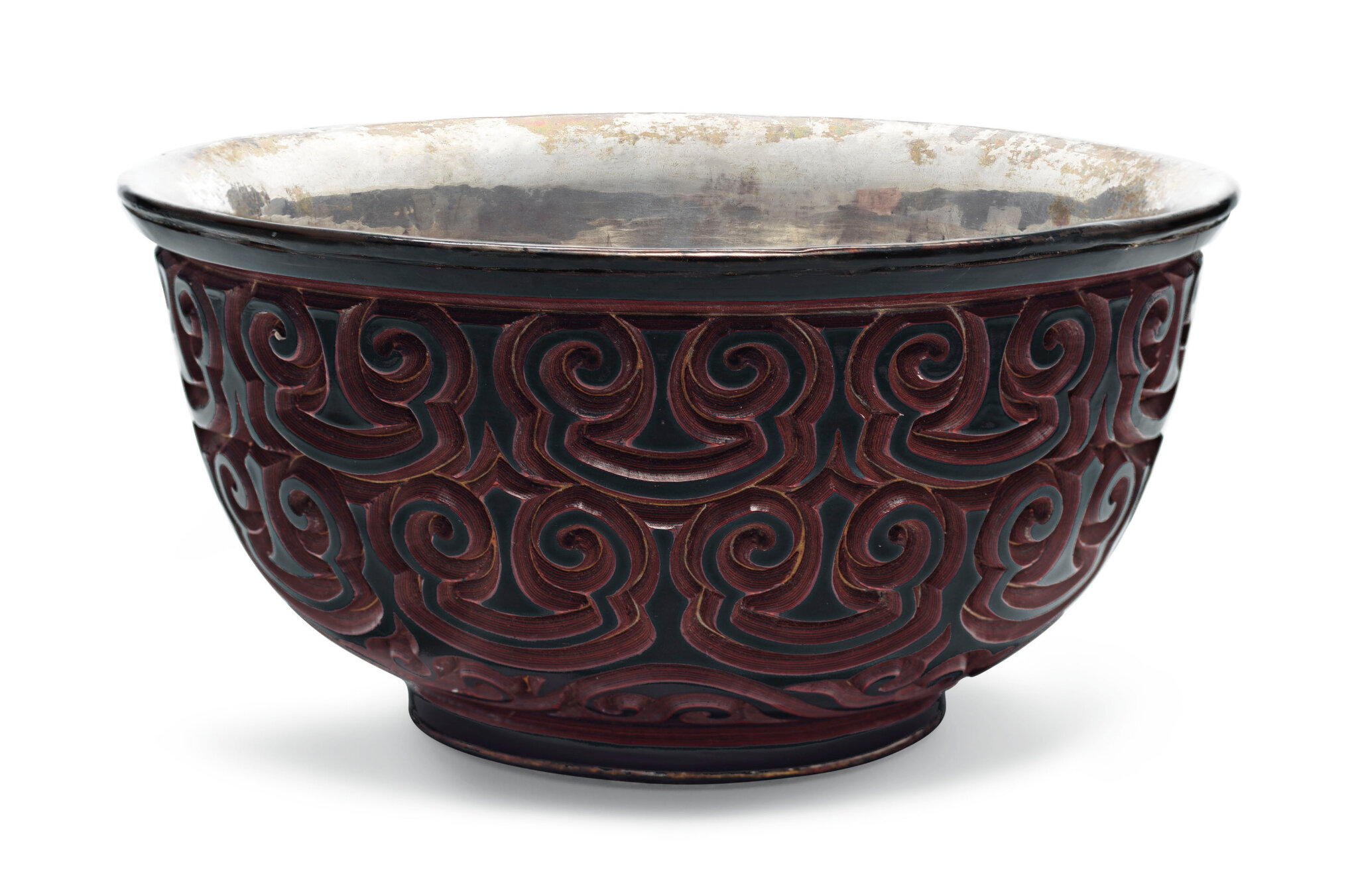 A red and black tixi lacquer bowl, Ming dynasty (1368-1644) - Alain.R ...
