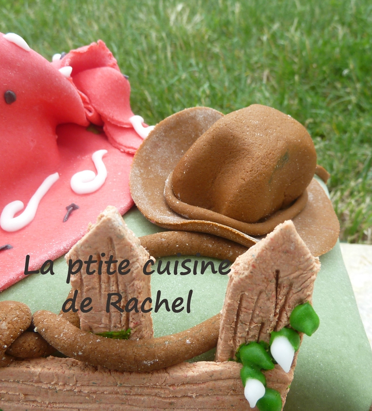 Gâteau country façon wedding-cake - La ptite cuisine de Rachel et Fanny