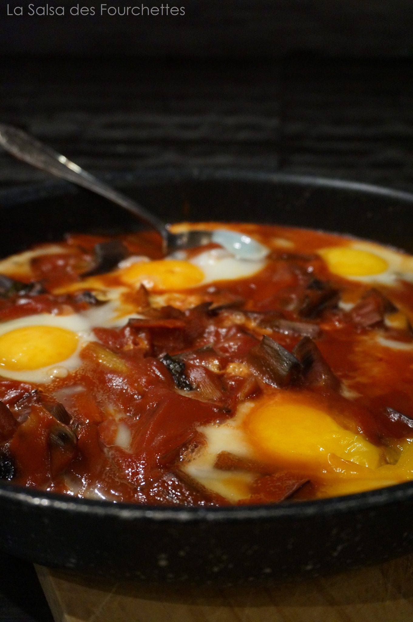 BLETTES à la Tomate et Leurs Oeufs au Plat - LA SALSA DES FOURCHETTES