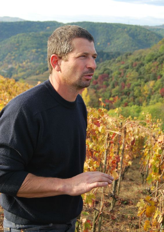 Visite du domaine Pierre Gonon, St Joseph - Les bouteilles de Maigremont