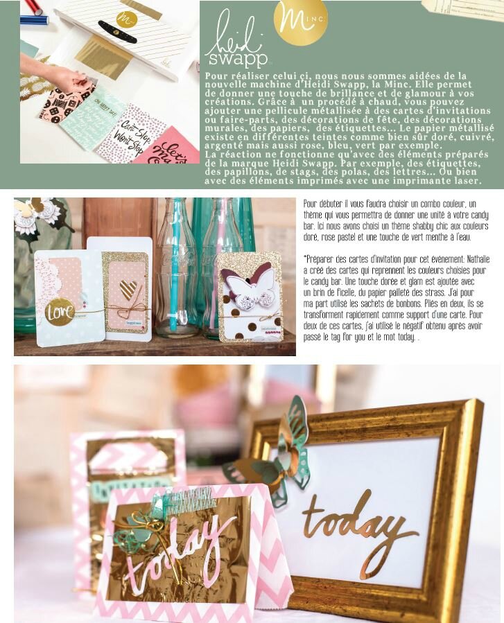 La Minc, la machine à "glamouriser" vos créations ;o) par Is@ de Belley ...