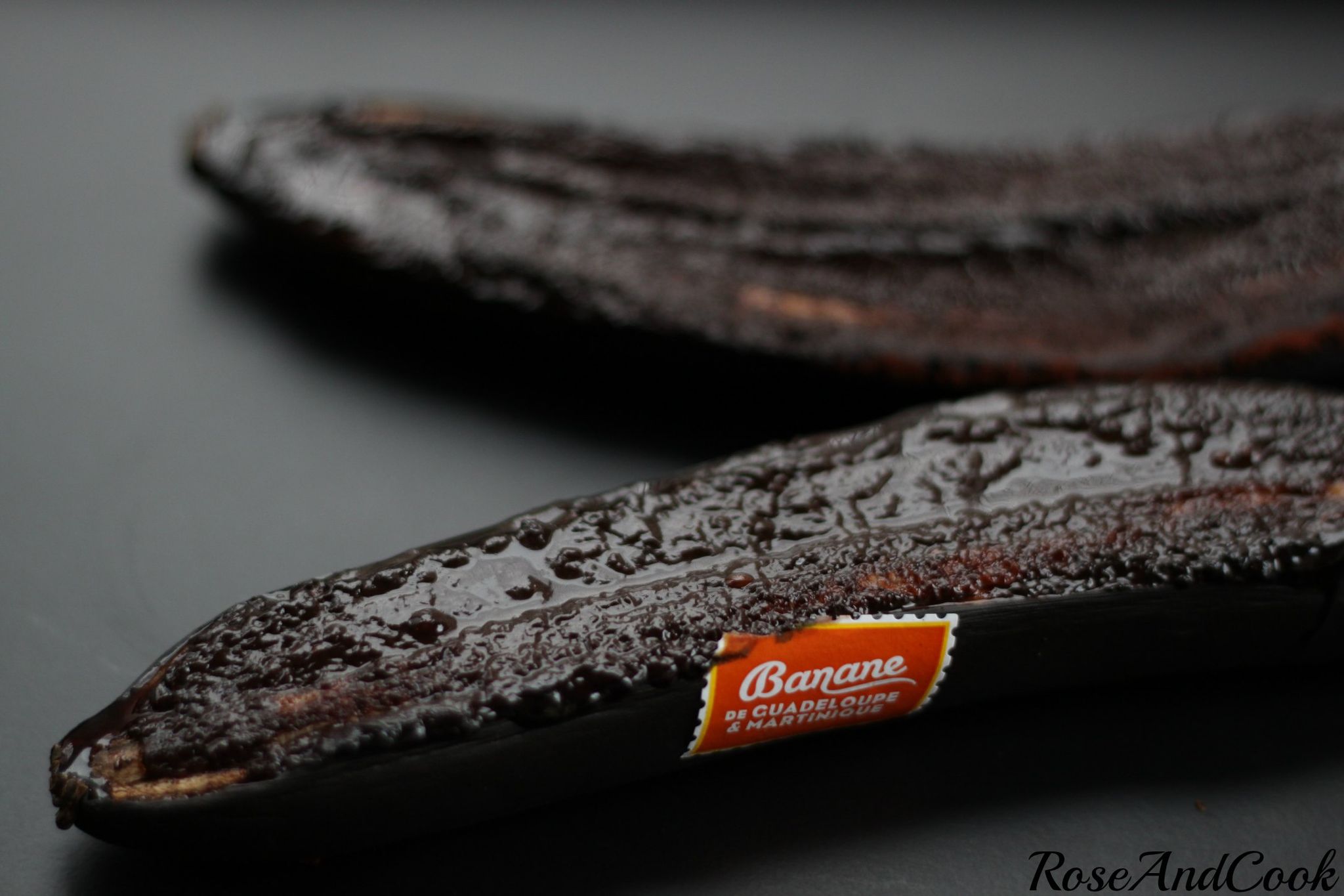 Bananes noires pour Halloween - Rose & Cook