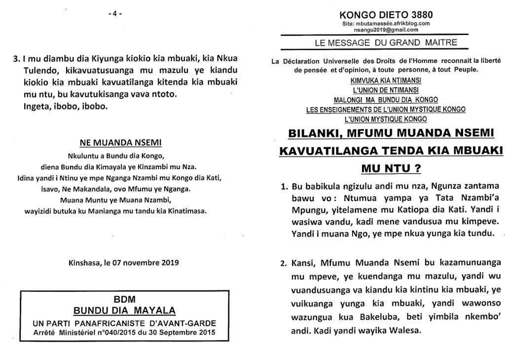 KONGO DIETO 3880 : BILANKI, MFUMU MUANDA NSEMI KAVUATILANGA TENDA KIA ...