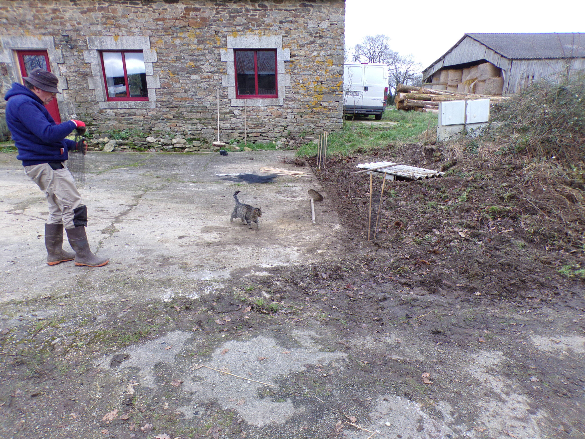 Plantations. - TREVENALEUC, un manoir breton