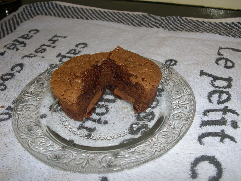 Fondant au chocolat Marmiton #1 - Pâtisseries et gourmandises