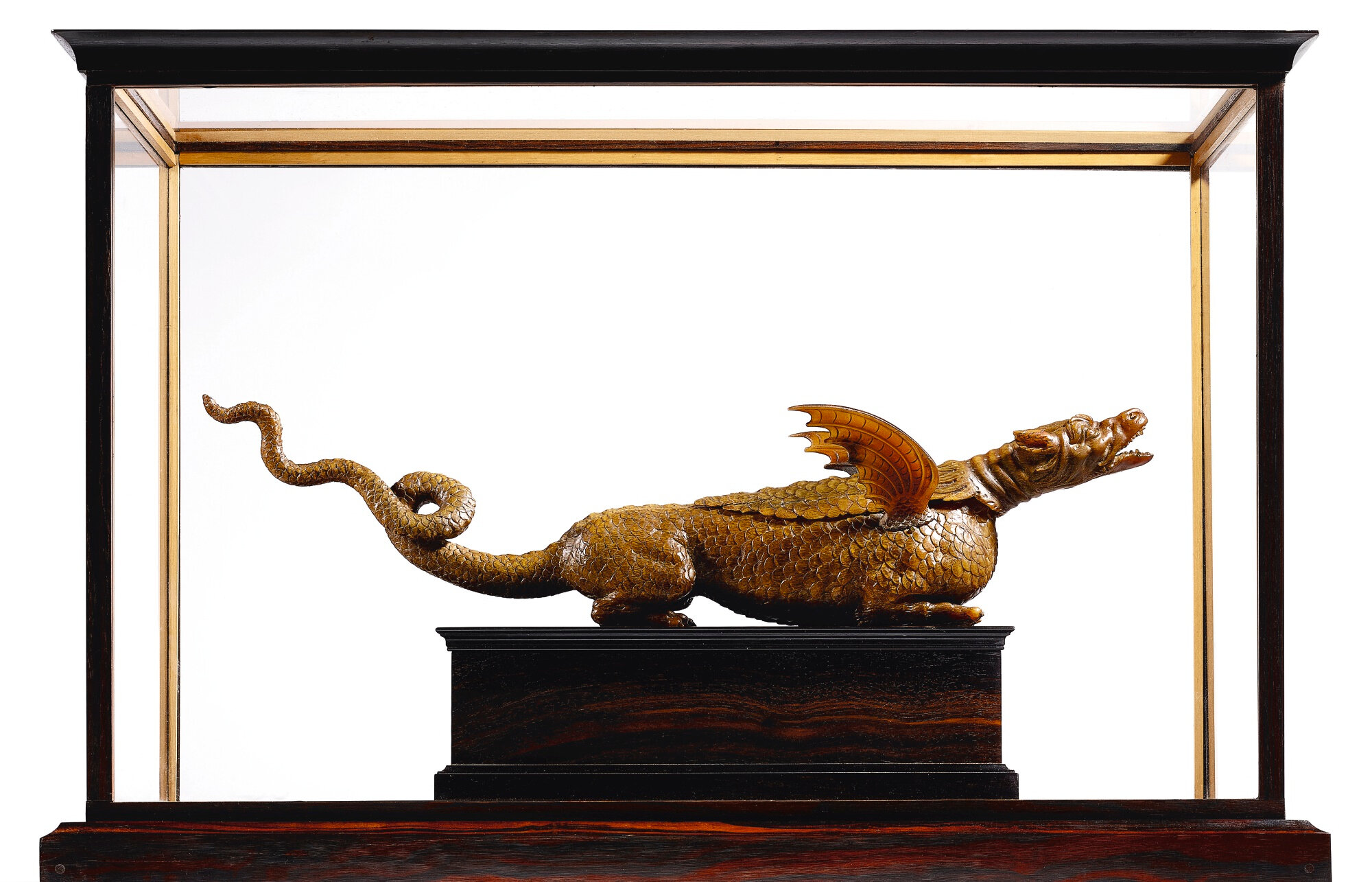 A highly important and magnificent rhinoceros horn 'Dragon' vessel ...