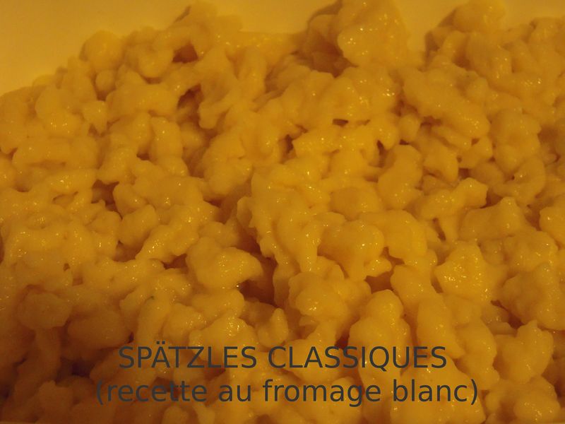 SPÄTZLES AU FROMAGE BLANC (recette Tupperware) - FLAGRANTS DELICES by ...
