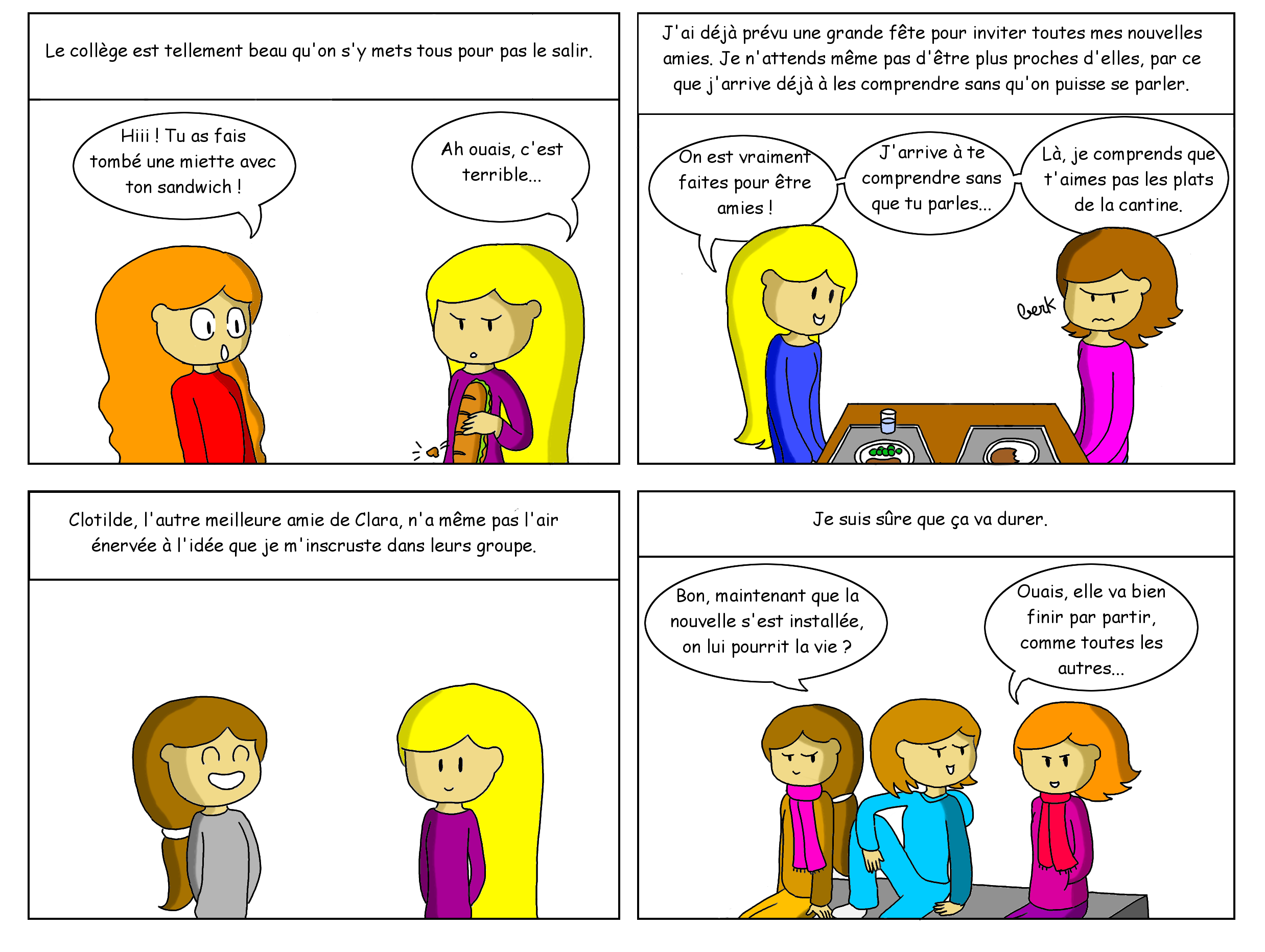 Une nouvelle bande-dessinée !! - Les dessins de Julia