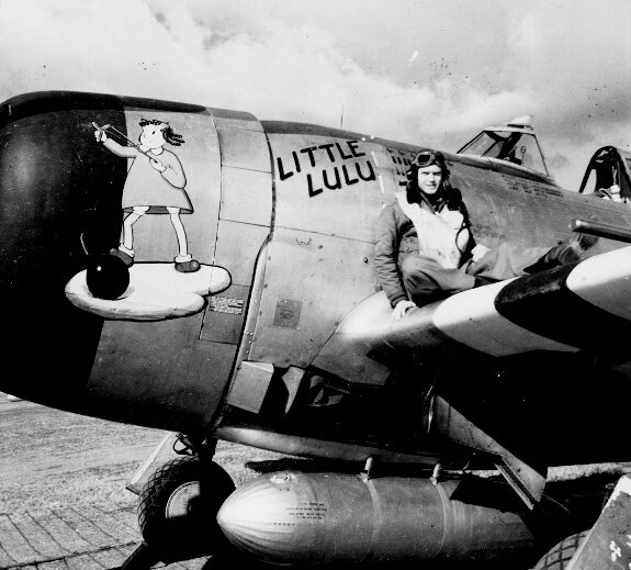 Lieutenant-colonel Bruce F. Parcell 405th Fighter Group / 510th Fighter ...