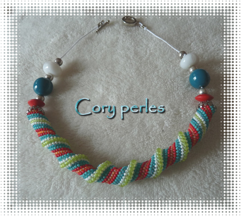 Collier - Cory perles