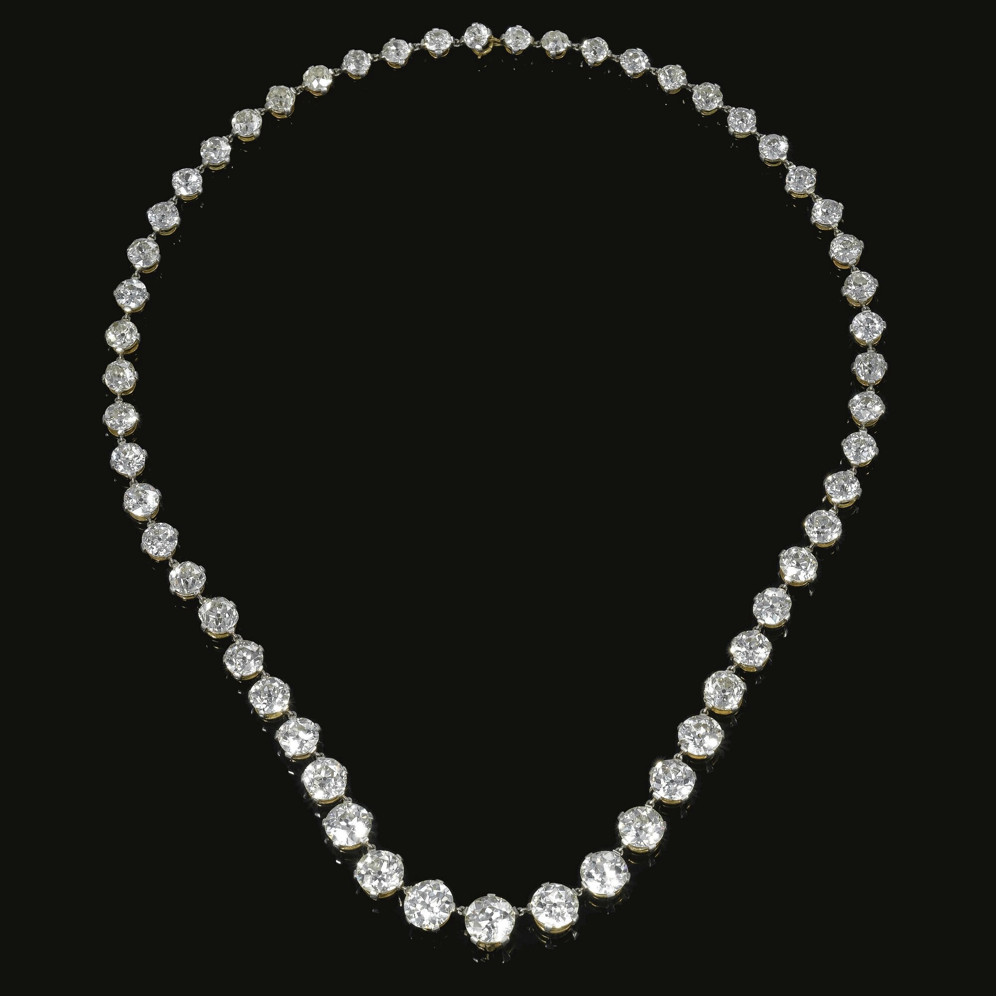 Diamond rivière, late 19th century - Alain.R.Truong